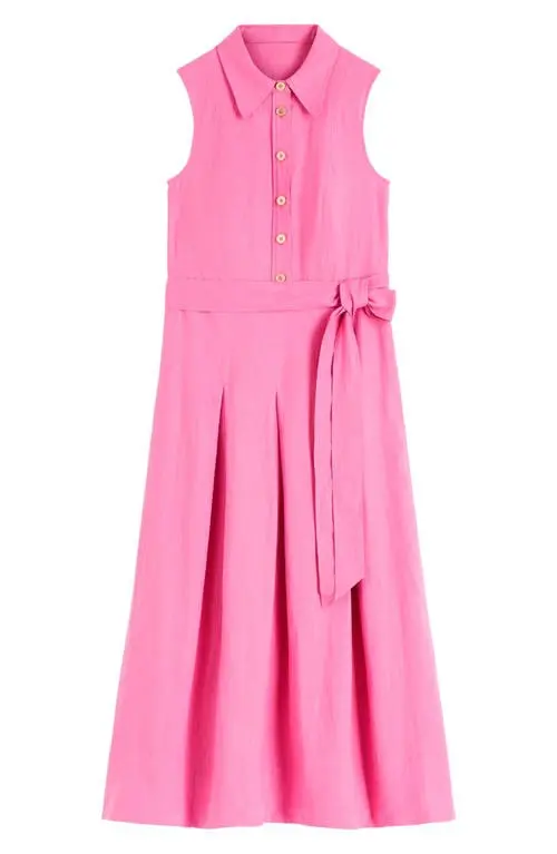 Boden Belinda Linen Shirt Dress