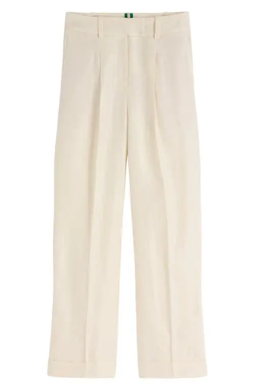 Boden Chiswick Crop Linen Trousers