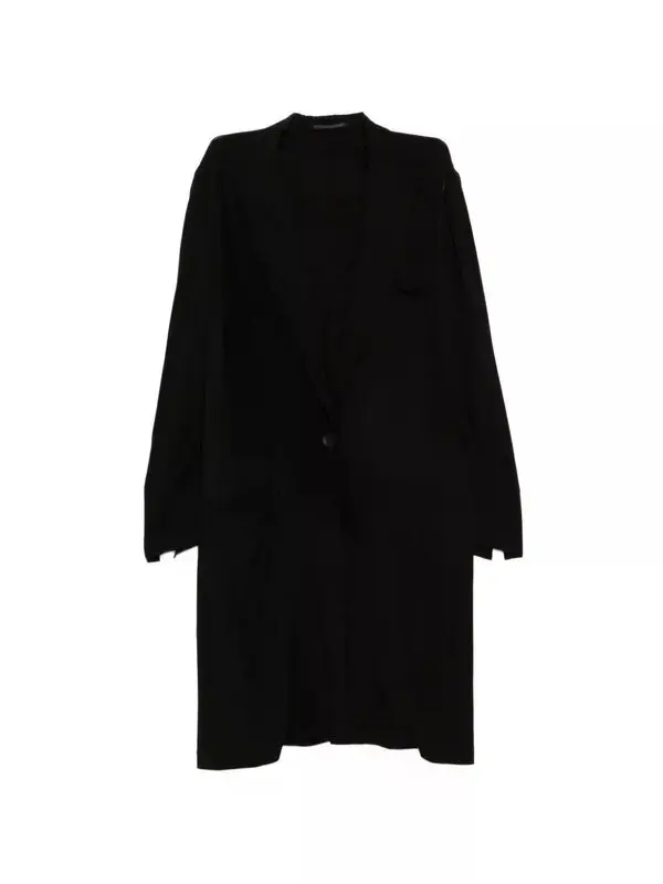 Yohji Yamamoto Single-breasted Notched-lapel Jacket