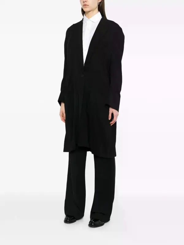 Yohji Yamamoto Single-breasted Notched-lapel Jacket
