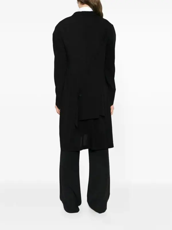 Yohji Yamamoto Single-breasted Notched-lapel Jacket