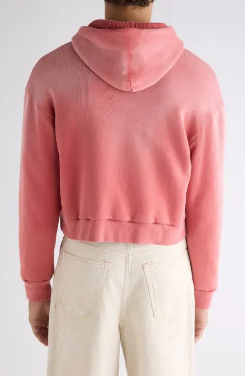 Acne Studios Feida U Sunkissed Crop Zip-up Hoodie