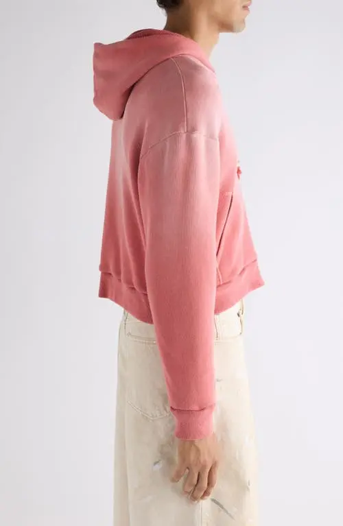 Acne Studios Feida U Sunkissed Crop Zip-up Hoodie