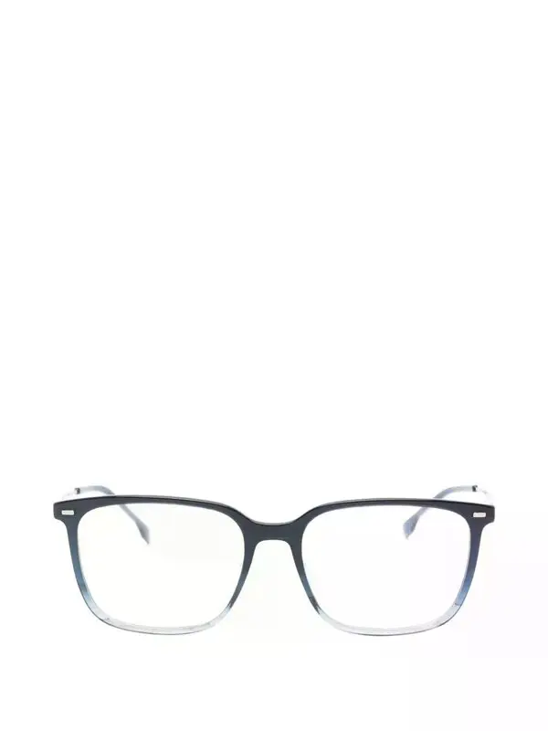 BOSS Square Frame Eyeglasses - Blue