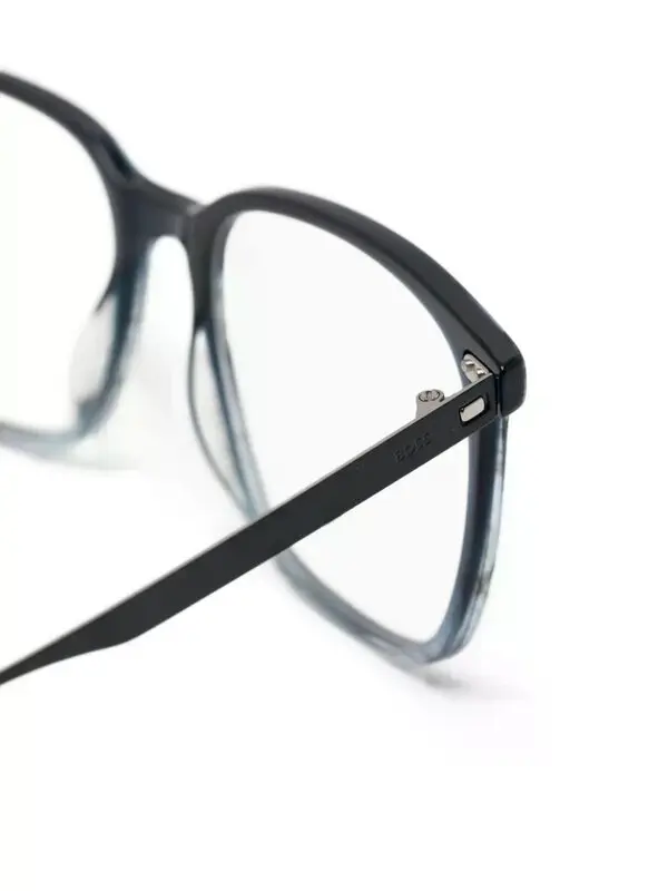 BOSS Square Frame Eyeglasses - Blue