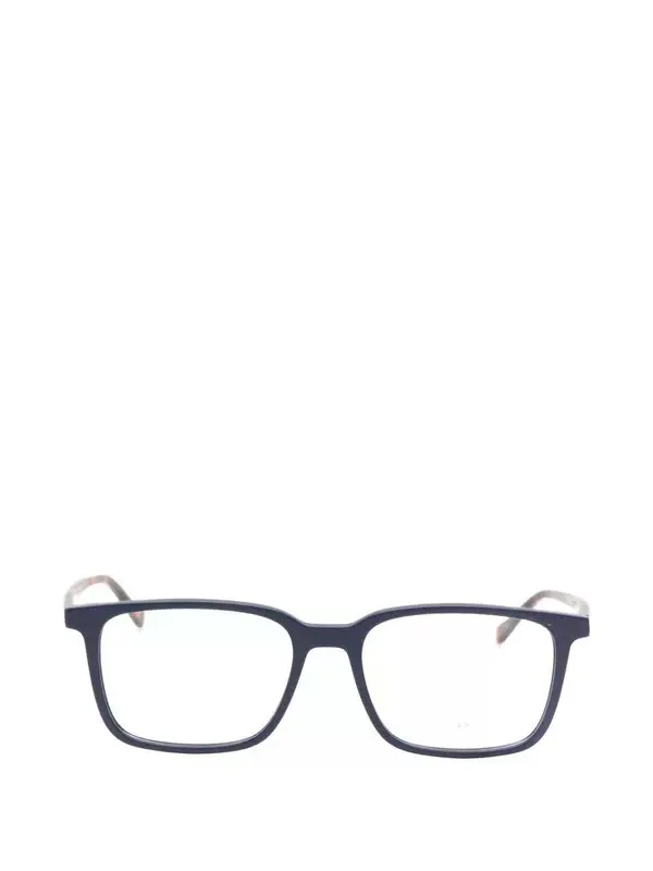 CHARLES STONE Tortoiseshell-effect Rectangle-frame Glasses
