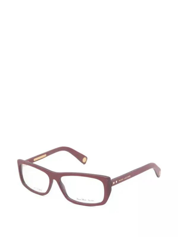 Marc Jacobs Rectangle-frame Glasses - Red
