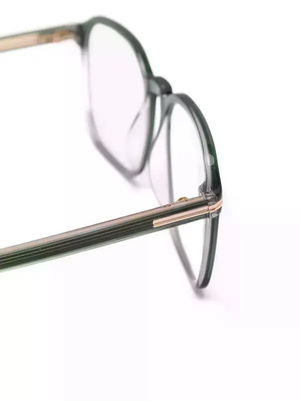 BOSS Square Frame Eyeglasses - Green