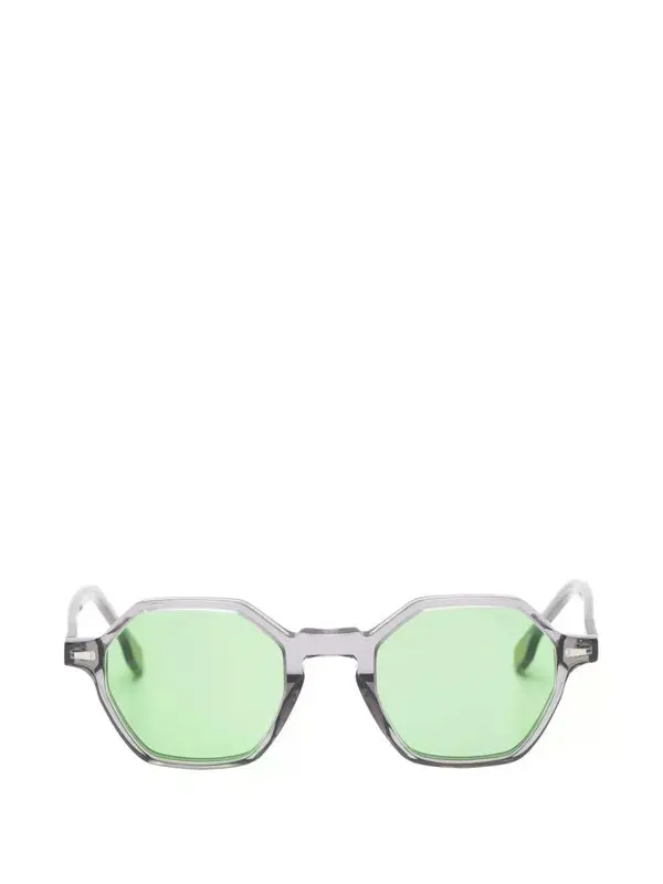 KYME Alaric Geometric-frame Sunglasses - Grey