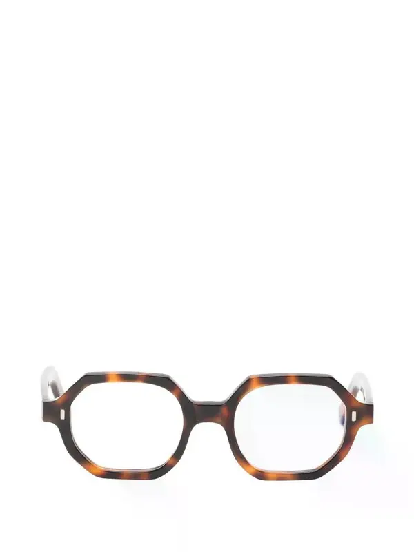 L.g.r Zanzibar Geometric-frame Glasses - Brown
