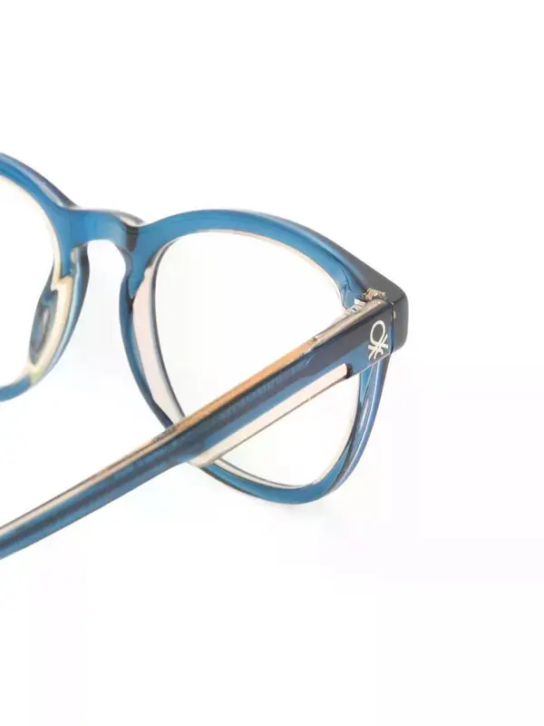 BENETTON Round Frame Eyeglasses - Blue
