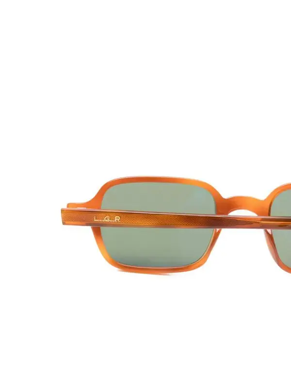 L.g.r Marrakech Square-frame Sunglasses - Brown