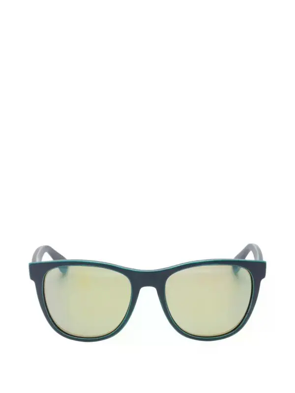 BOSS Square-frame Mirrored Sunglasses - Blue