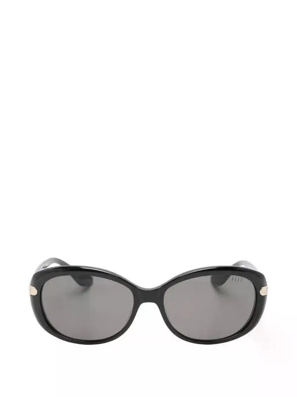 ELLE SUNGLASSES Geometric Frame Sunglasses