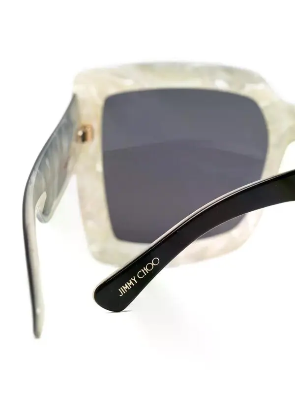 JIMMY CHOO Renee Square-frame Sunglasses