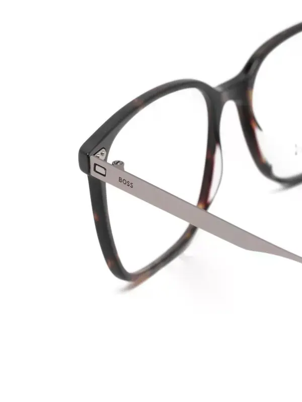 BOSS Square Frame Eyeglasses - Brown