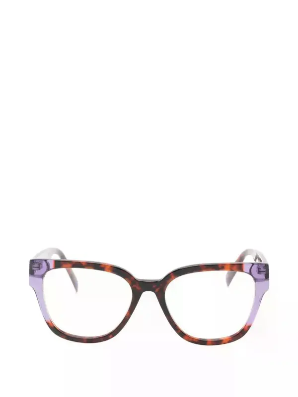 BENETTON Ivy Square-frame Glasses - Brown