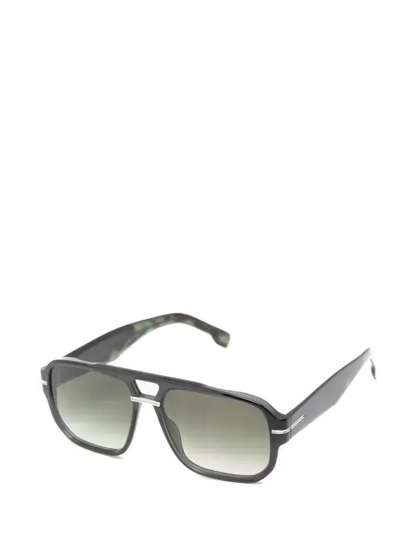 BOSS Pilot-frame Double-bridge Sunglasses