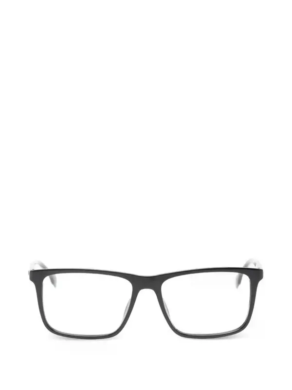 BOSS Square Frame Eyeglasses - Black