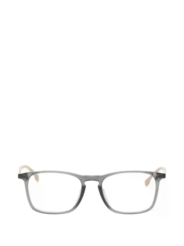 BOSS Rectangle-frame Glasses - Grey