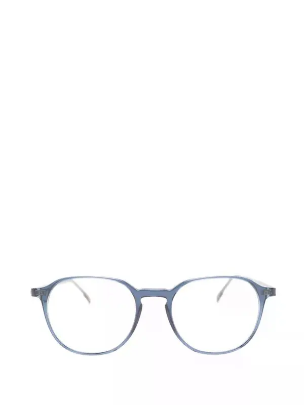 MOLESKINE Round-frame Tortoiseshell Glasses - Blue