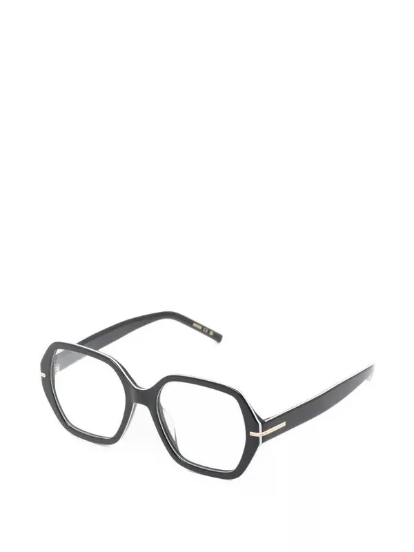 BOSS Eyeglasses With Geometric Frame