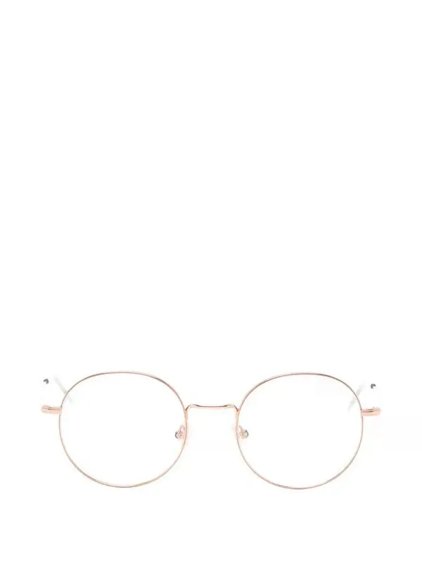 BOSS Round-frame Eyeglasses - Gold