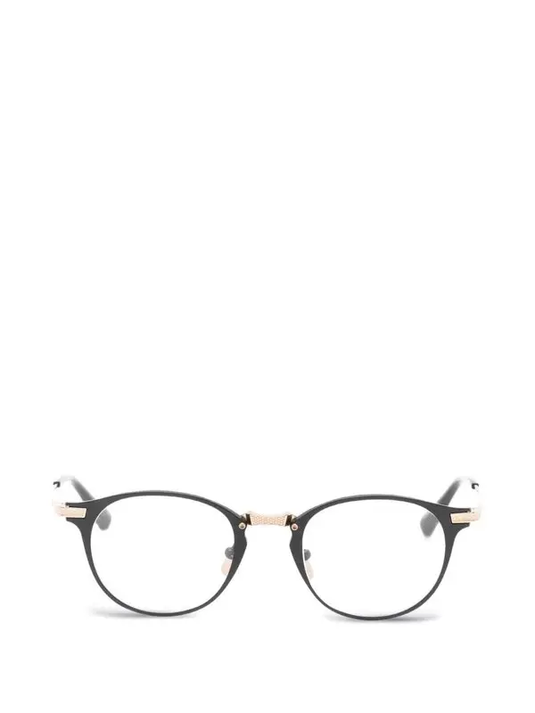 Dita United Round-frame Glasses - Black
