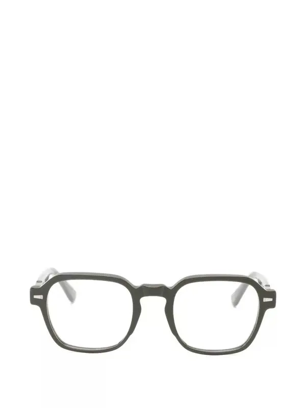 KYME Ridge Geometric-frame Eyeglasses - Green