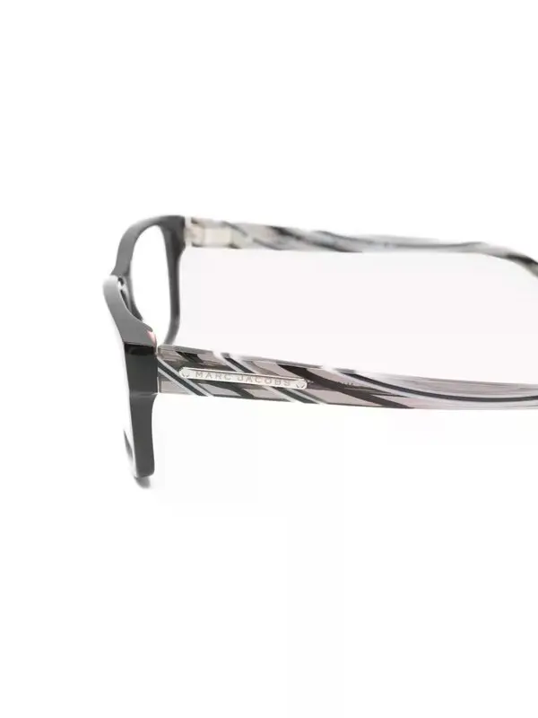 Marc Jacobs Rectangle Frame Eyeglasses - Black