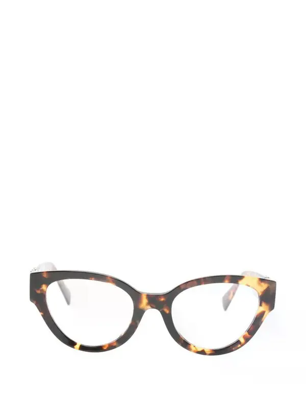 Miu Miu Tortoiseshell Cat-eye Glasses - Brown