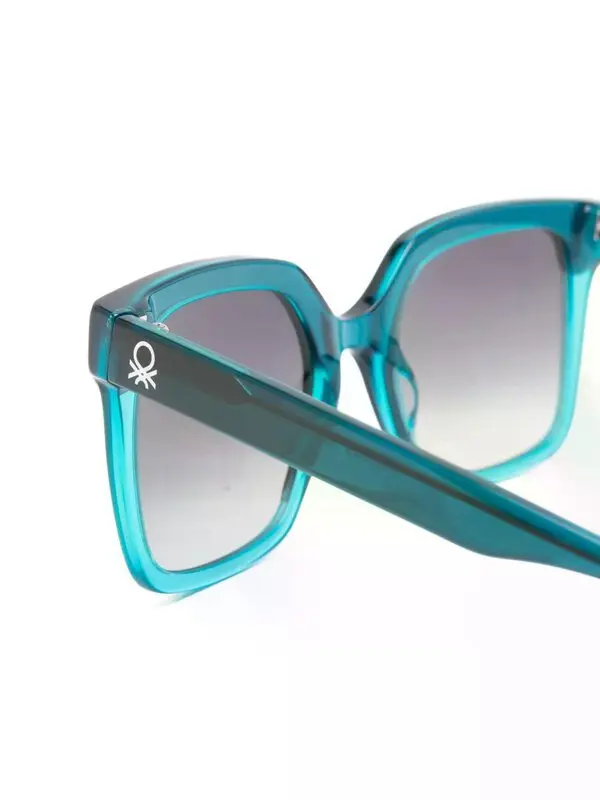 BENETTON Francesca Square-frame Sunglasses