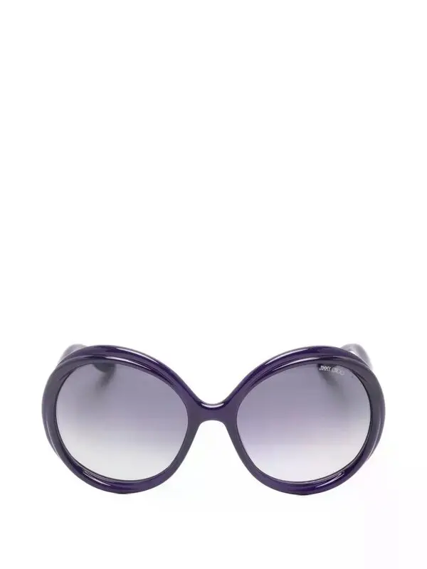JIMMY CHOO Round-frame Sunglasses - Purple