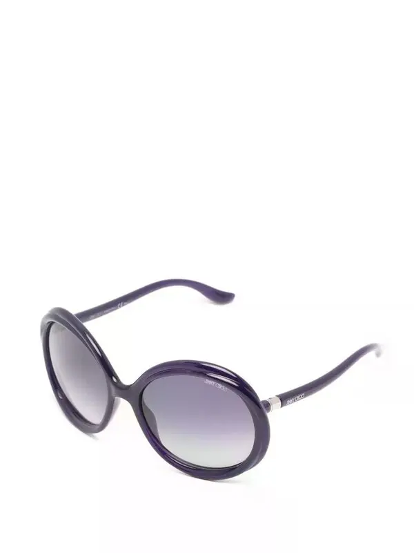 JIMMY CHOO Round-frame Sunglasses