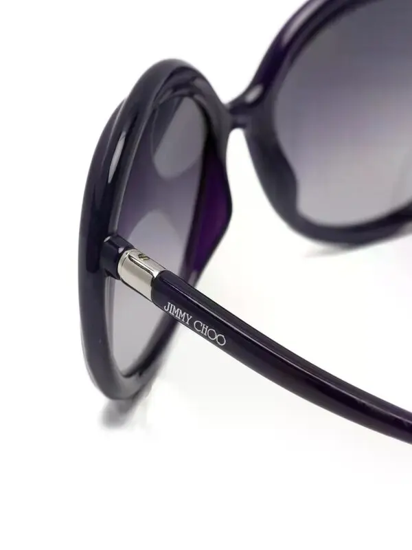 JIMMY CHOO Round-frame Sunglasses