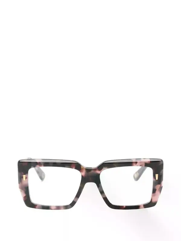 KYME Thalia Tortoiseshell-pattern Glasses - Black