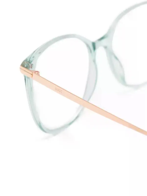 BOSS Round Frame Eyeglasses