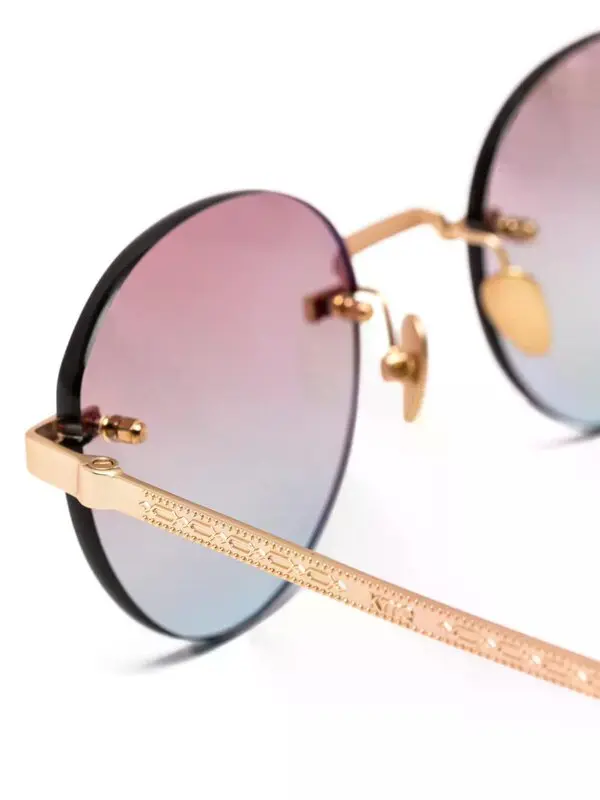 KYME Charles Rimless Sunglasses