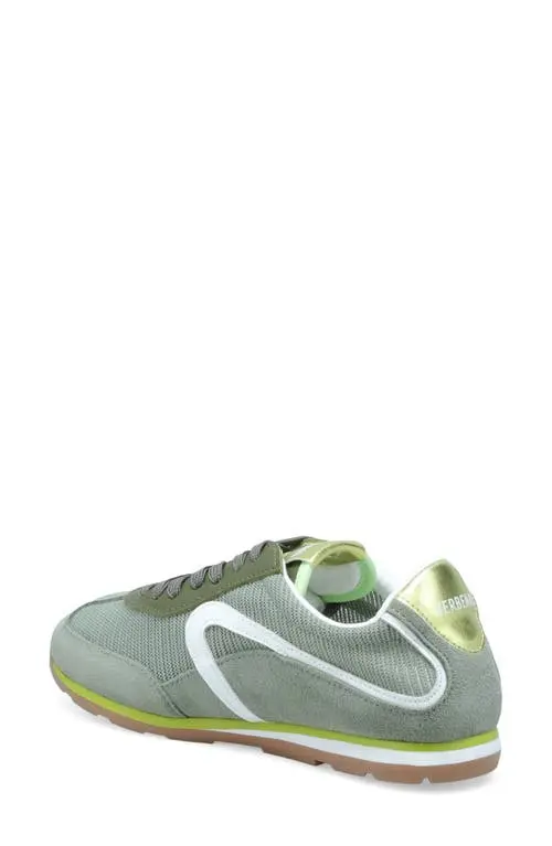 VERBENAS Jamaica Leather Sneakers - Moss