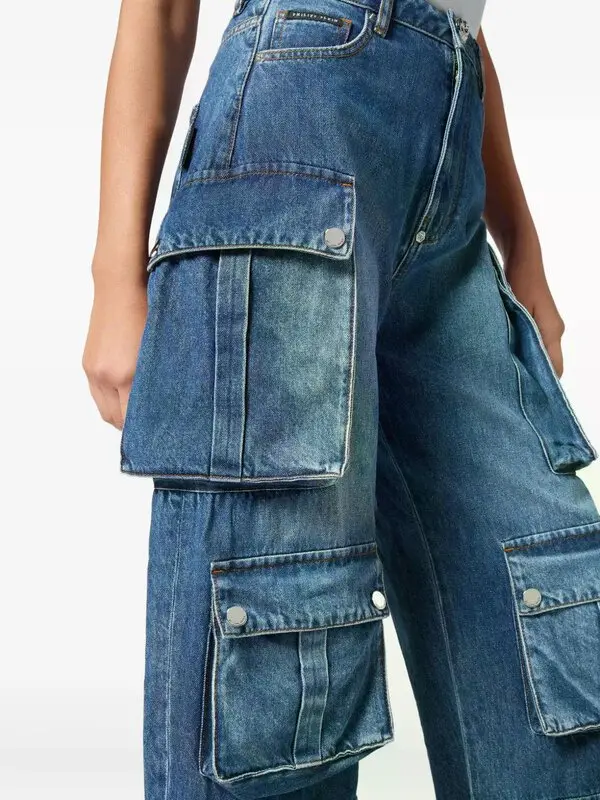 Philipp Plein Cargo-pocket Jeans