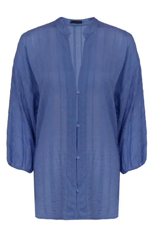 VIX PAULA HERMANNY Yana Long Sleeve Cover-up Tunic