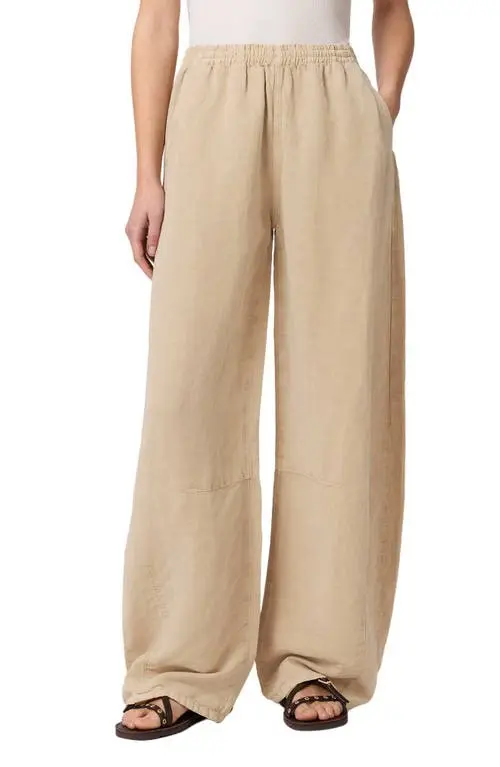 ALLSAINTS Jett Wide Leg Pull-on Pants - Sand Brown