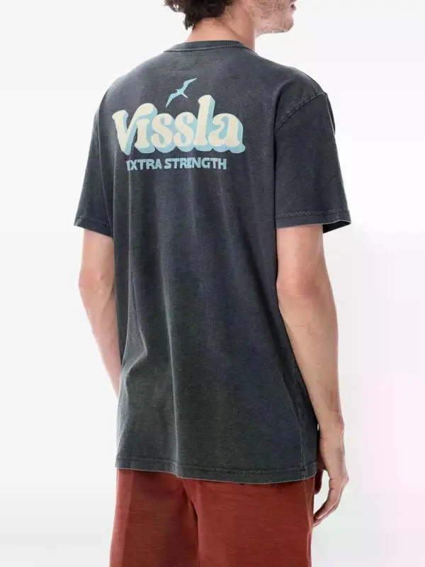 VISSLA Extra Strength Logo-print T-shirt