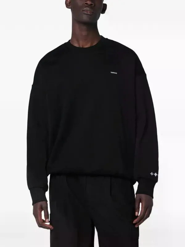 TATRAS Logo-print Drop-shoulder Sweater