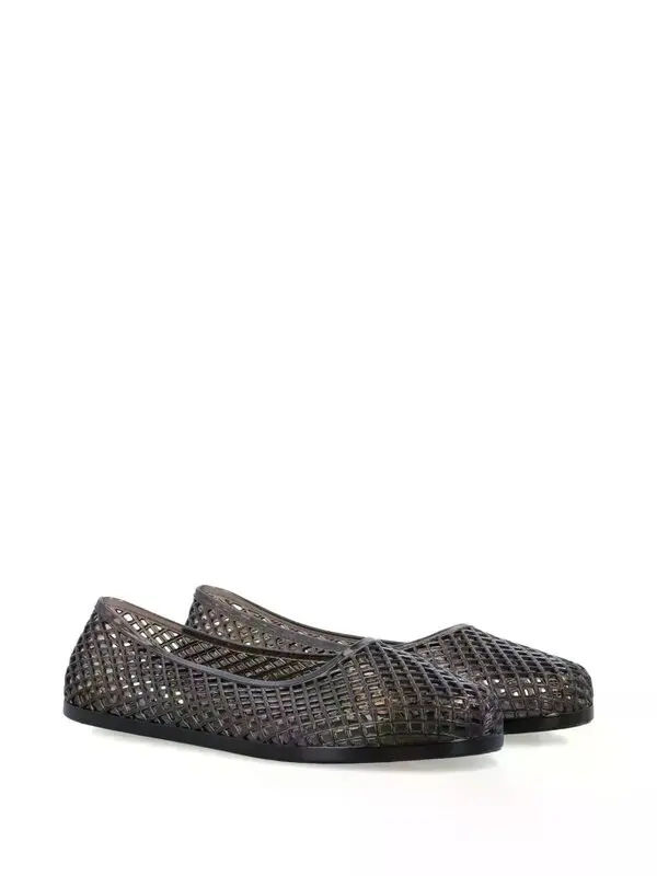 ANCIENT GREEK SANDALS Iro Ballet Flats - Black