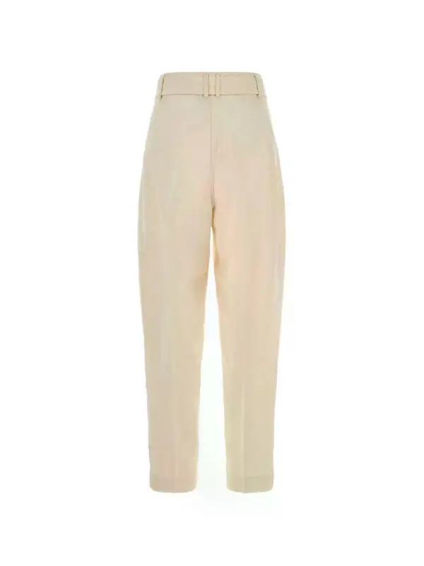 Co Belted Pleated Trousers - Neutrals