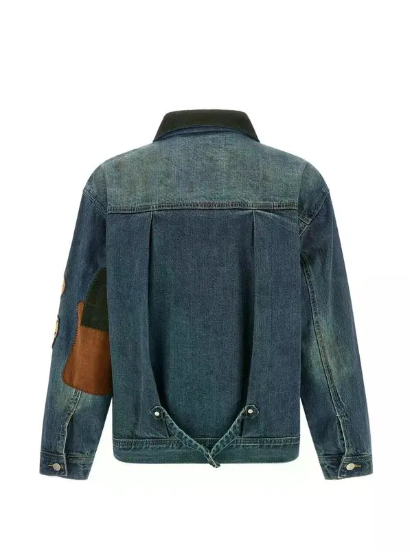 FOUND Patchwork Denim Jacket