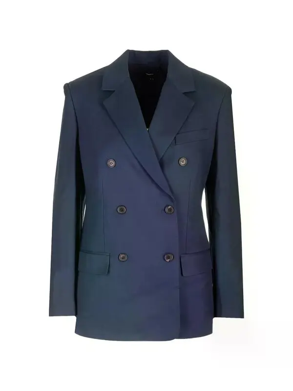 Theory Double-breasted Blazer