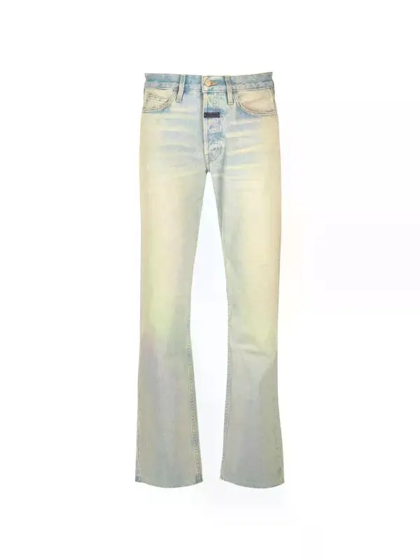 Fear Of God Collection 8 Raw-hem Jeans