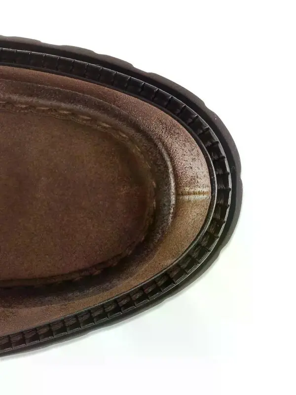 CORVARI Suede Lace-up Derby Shoes